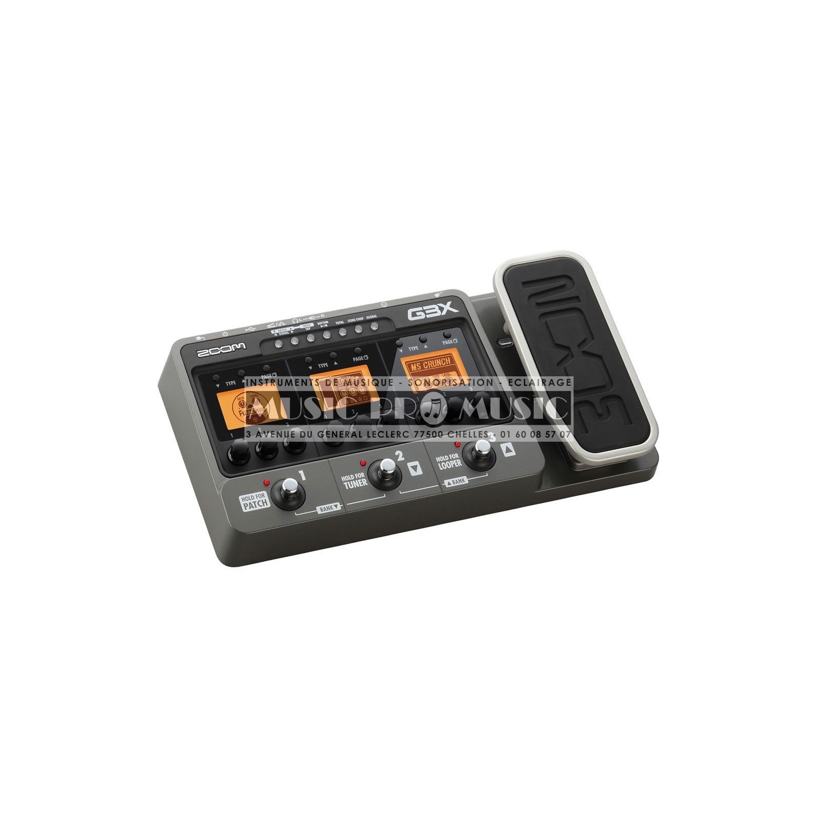 Zoom G3X-220IF - Pédalier MultiFX Guitare