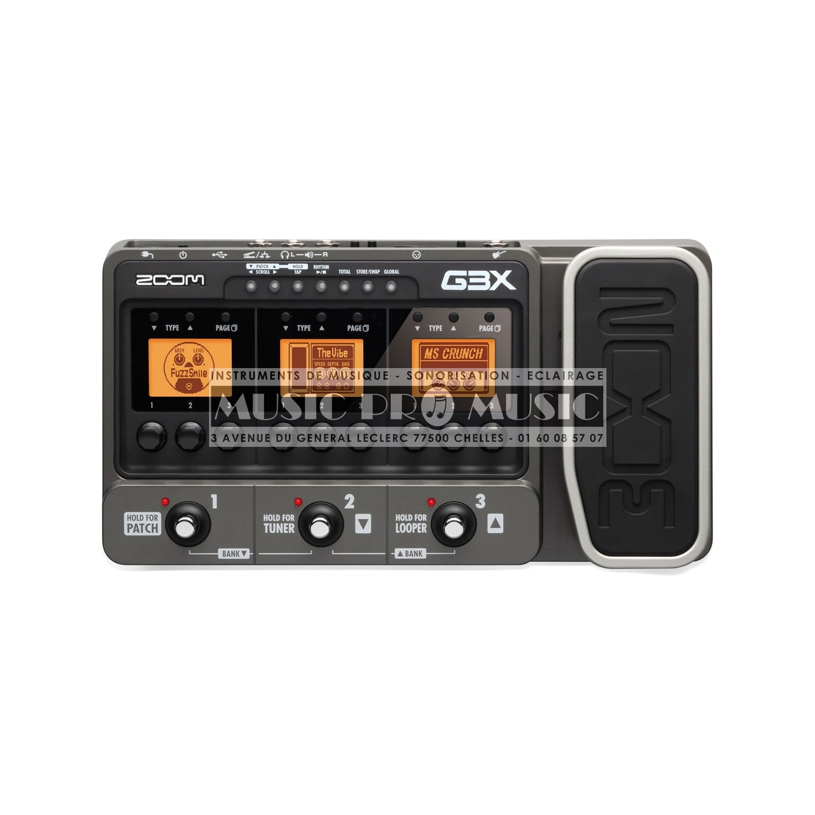 Zoom G3X-220IF - Pédalier MultiFX Guitare